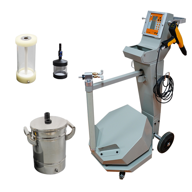 COLO-191S-F Powder Coating Gun with Mini Hopper | COLO Powder Coat Shop